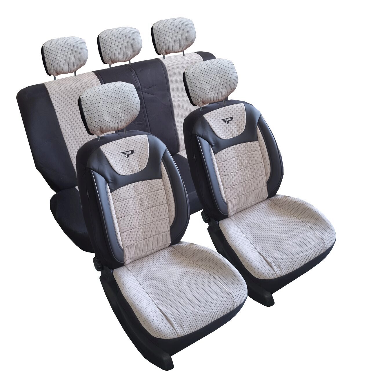 Set Huse Scaune Auto pentru Suzuki SX4 - Panda Prestige, cu fermoare ...